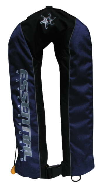 Essential Deluxe Manual Inflatable Jacket Navy » ovesco