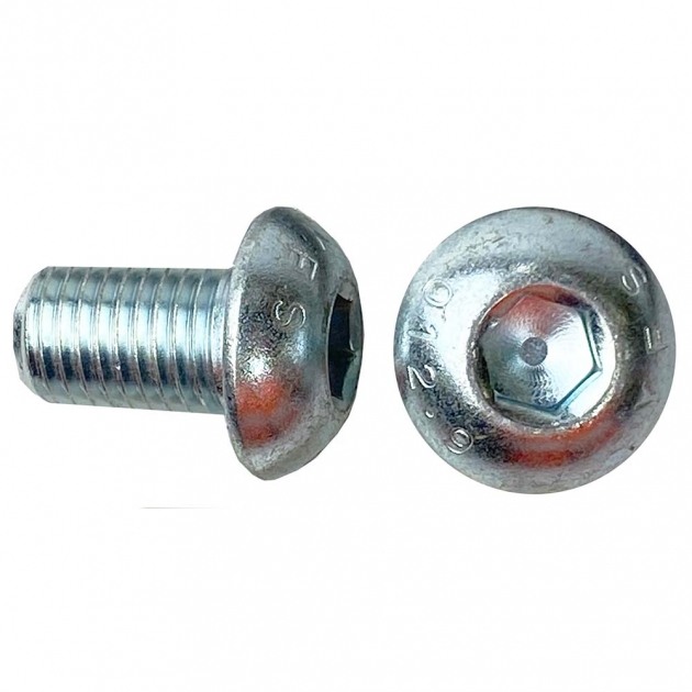 M16 x 25 Button Socket Screw ZP » ovesco