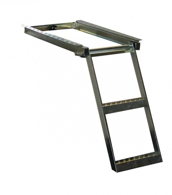 Pull Out Ladder 2 Step ZP Steel » ovesco
